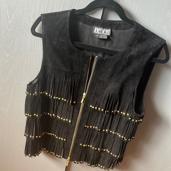 Jackets & Coats | Berer 10 Leather Suede Vest | Poshmark